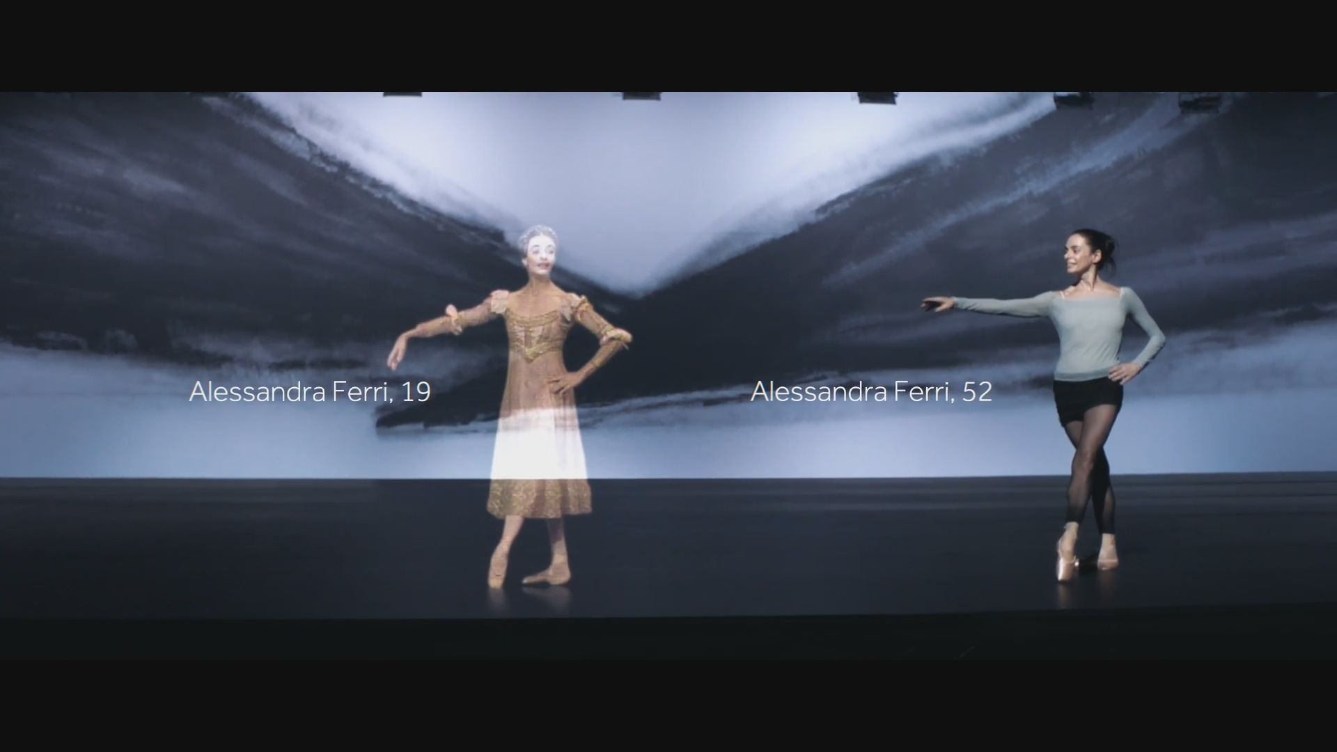 Musion 3D – Alessandra Ferri Dances Alongside her Holographic Self ...
